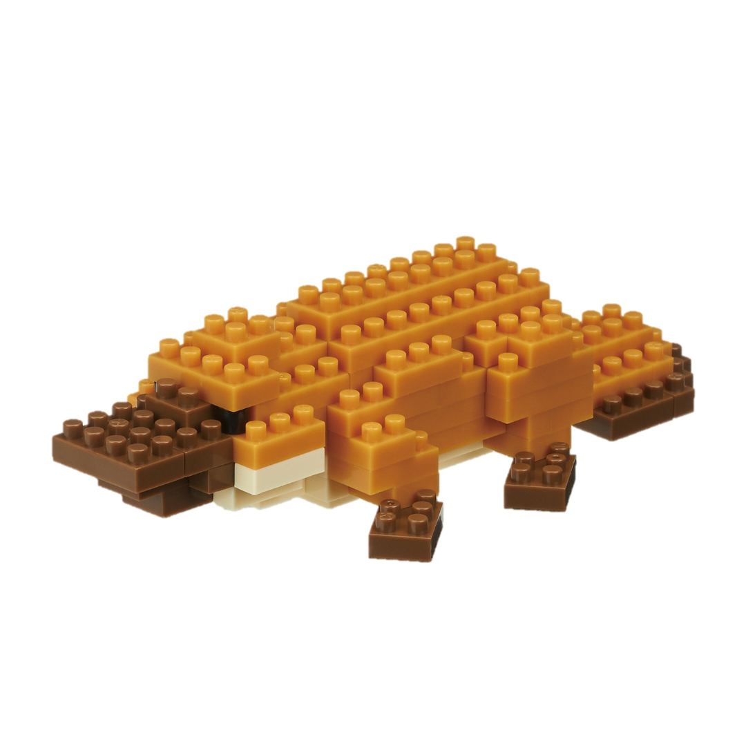nanoblock platypus model - 3D Micro Building Fun – Arasan's Craft